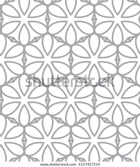 Geometric Ornamental Vector Pattern Seamless Design Stock Vector Royalty Free 1157457514