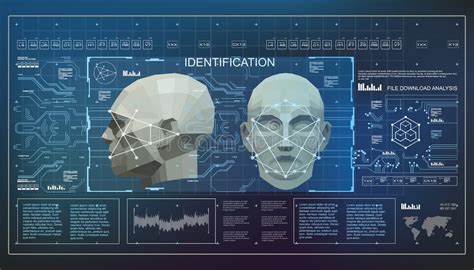 Facial Recognition Technology Stock Illustrations 11646 Facial Recognition Technology Stock