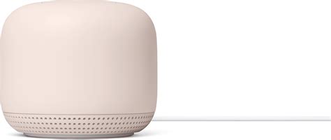 Customer Reviews Google Nest Wifi Point Sand Dual Band Mesh Add On Wi Fi Module With Speaker