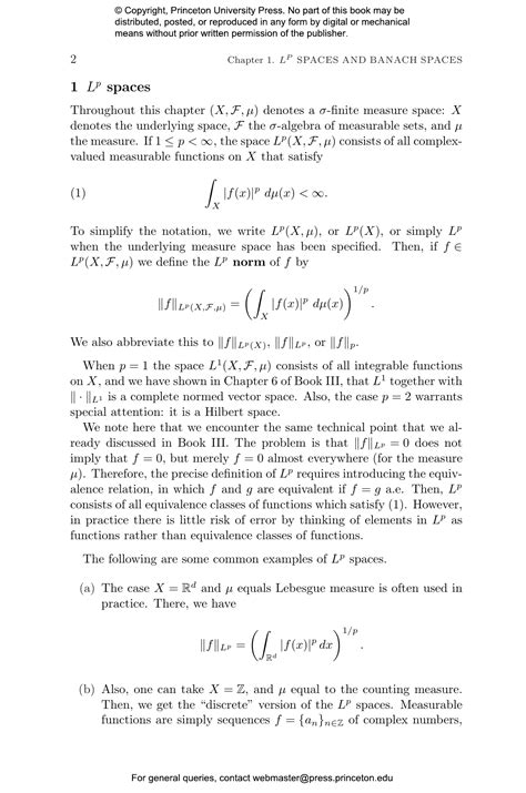 Functional Analysis Princeton University Press