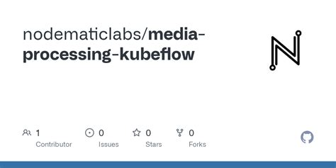 github nodematiclabs media processing kubeflow