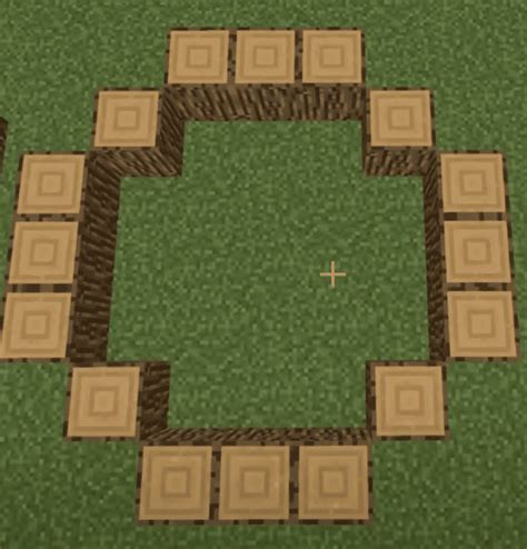 Minecraft Circle Chart How To Make A Circle In Minecraft