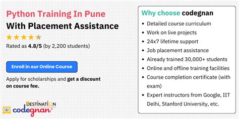 ⭐ Python Training Course In Pune