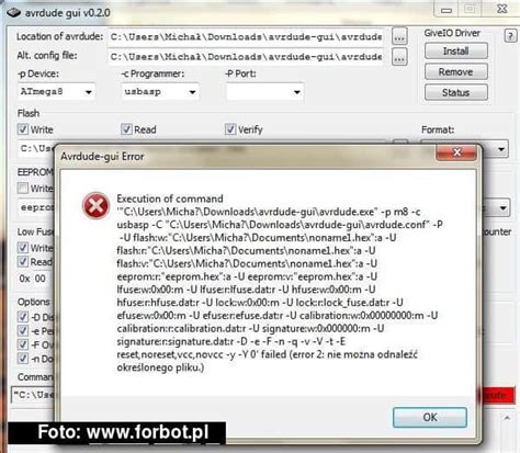 Usbasp Problem Mikrokontrolery Forbot