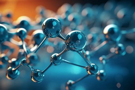 Science Molecular Structure Background With Atom Molecule Medical Concept Stock Illustration