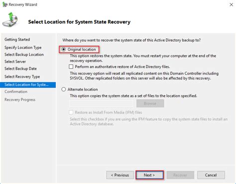 How To Restore Domain Controller From Backup Theitbros