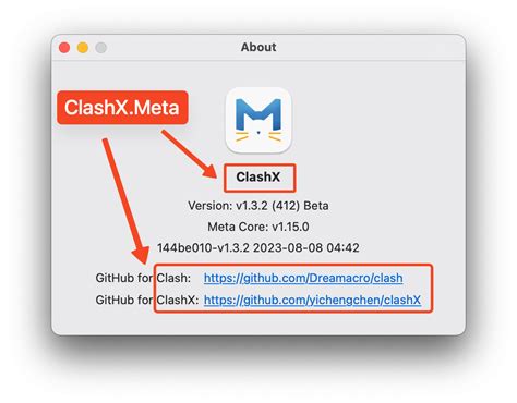 关于页面更新为ClashX Meta相关信息 Issue MetaCubeX ClashX Meta GitHub
