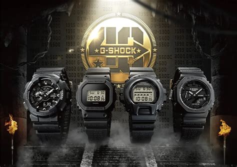 Casio представила лимитированную серию G Shock Remaster Black Series