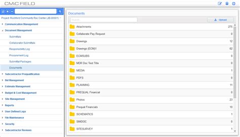 CMiC Field Documents