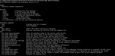 Zend Framework2 How To Create Database In Doctrine 2 Stack Overflow