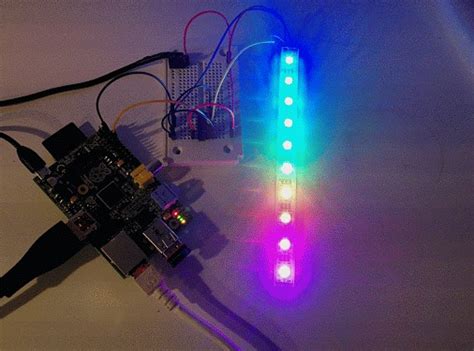 Управление светодиодной лентой на Raspberry Pi через Websocket Пикабу