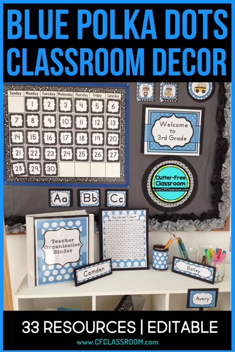 Blue Classroom Decor Clutter Free Classroom By Jodi Durgin