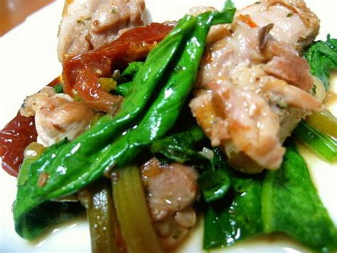 Рецепта за пиле със спанак и сушени домати кулинарно бг