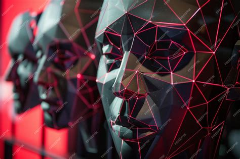 Premium Photo Investigate The Evolution Of Facial Recognition De Generative Ai