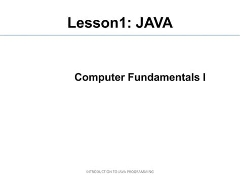 lesson1 intro ppt