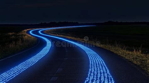 A 3d Illustration Depicts Streaming Binary Data On A Digital Highway Symbolizing The Digital