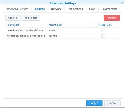 Synology Docker Mariadb Nextcloud Install