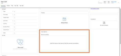 Agregar Widgets De Inteligencia De Relaciones A Formularios