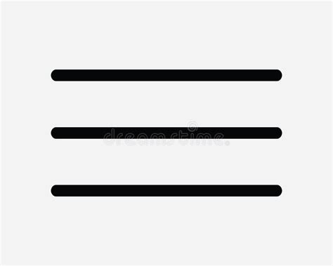 Hamburger Menu Icon Web Website App Navigate Navigation Button Ux Ui