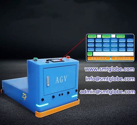 Agv For Pcb Moving Can Be Programmed To Follow Specific Routes