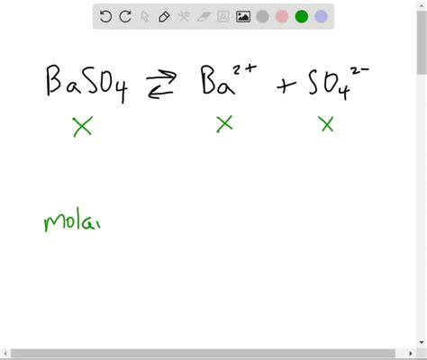 Solved Use Baso4 To Distinguish Between The Terms Solubility And Solubility Product