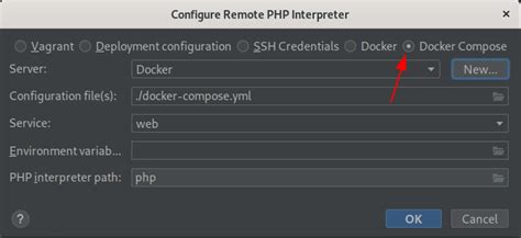 cómo configurar phpstorm para usar phpunit con xdebug y docker