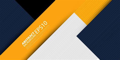 Colorful Papercut Abstract Background With Solid Blueblackorange And White Square Pattern