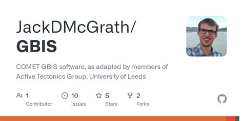 GitHub JackDMcGrath GBIS COMET GBIS Software As Adapted By Members Of Active Tectonics Group