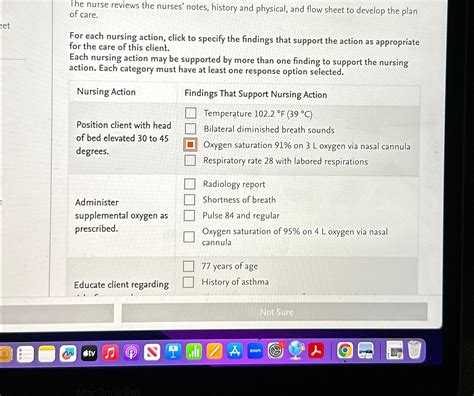The Nurse Reviews The Nurses Notes History And Chegg Com