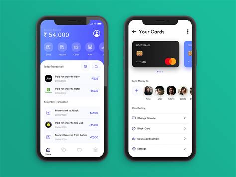 Payment App Ui On Behance Payment App Ui On Behance