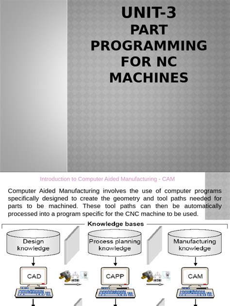 Programming For Nc Machines Pdf Machining Computing