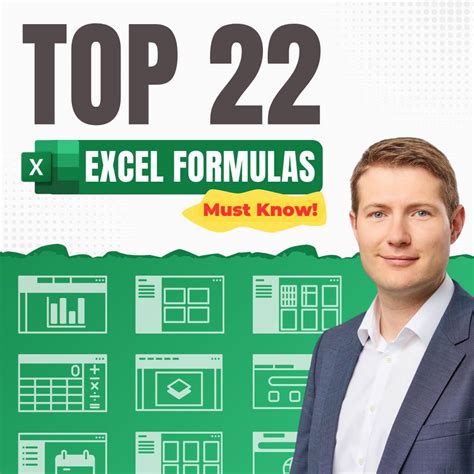 Top 22 Excel Formulas