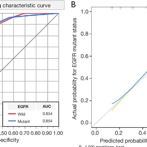 The Roc Curves And Calibration Plot Of Ct Based Dta Model A Roc Download Scientific Diagram
