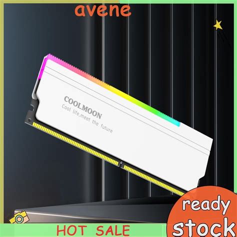 5v 3pin argb ram heatsink ddr4 ddr3 memory heat sink for desktop computer [avene ph] shopee