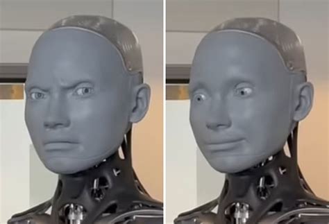 사람 닮은 英 휴머노이드 아메카 로봇 절대 세상 지배 안 해