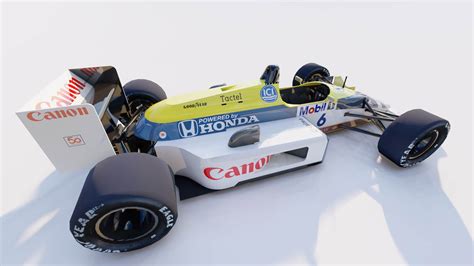F1 Williams Fw12 3d Model By Alphagroup