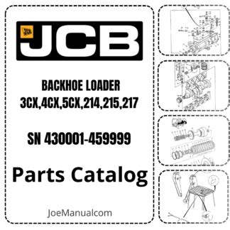 Jcb 3cx 4cx Parts Catalog 00430001 00459999