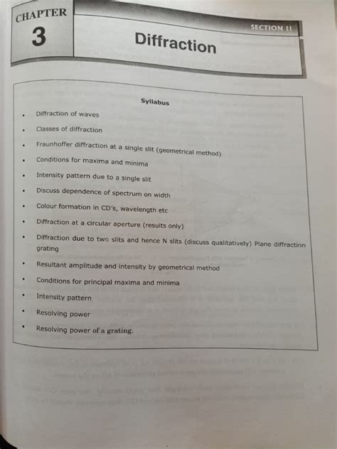 Physics Diffraction Pdf