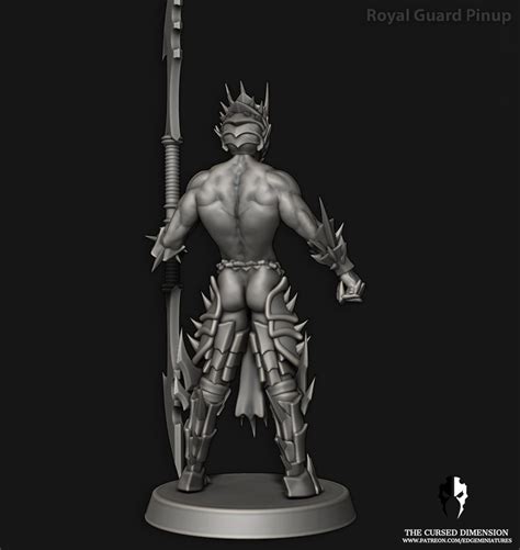 Dark Elf Pinups By Edge Miniatures Dark Space Elves Royal Etsy Uk