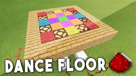 Redstone Dance Floor Minecraft Pe Redstone Tutorial Youtube