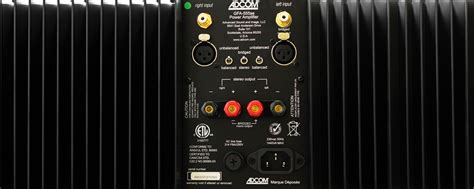 Adcom Gfa 555se Orange System
