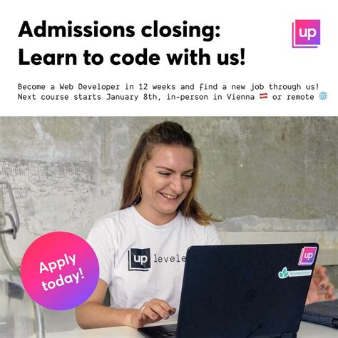 upleveled gmbh on linkedin viennacodingbootcamp html css