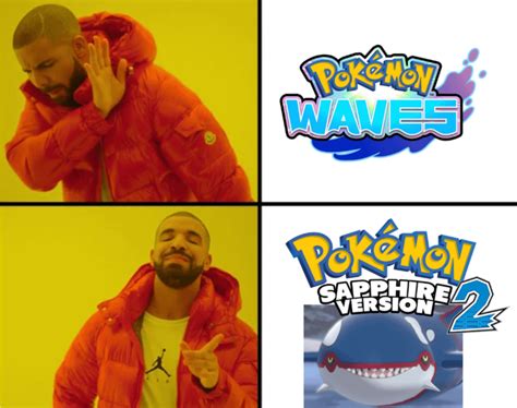 Cant Escape Pokémon Winds And Waves Know Your Meme