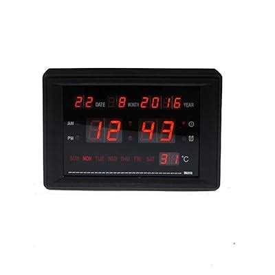 BTBSIGN LED Alarm Clock With Calendar Temperature Nepal Ubuy