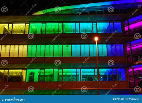 Luminous Cladding Stock Image Image Of Night Shadow 27514091