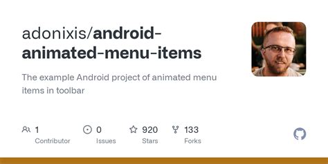 Github Adonixisandroid Animated Menu Items The Example Android
