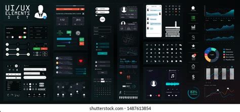 Ui Dark Images Stock Photos Vectors Shutterstock