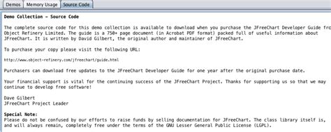 Jfreecharts Demo Code Does Not Build Stack Overflow