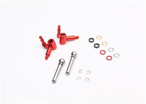 PC 20008R Radtec Mini Z MR 04 Aum Steering Knuckle Set Red