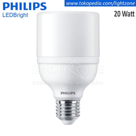 Jual Lampu LED Philips LED Bright W Watt LEDBright Putih Kota Bandung Lightzone